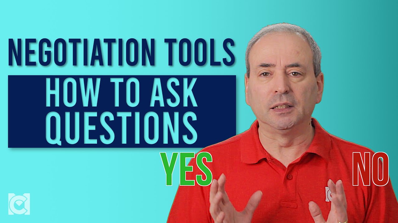 How to Ask Questions - Negotiation Tools - mgmtcourses.com
