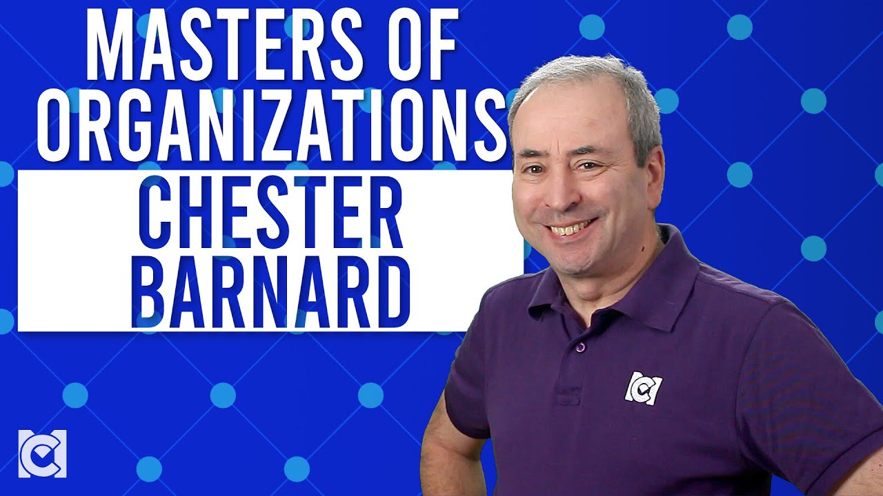 Chester Barnard: Organizations as Networks of People - mgmtcourses.com