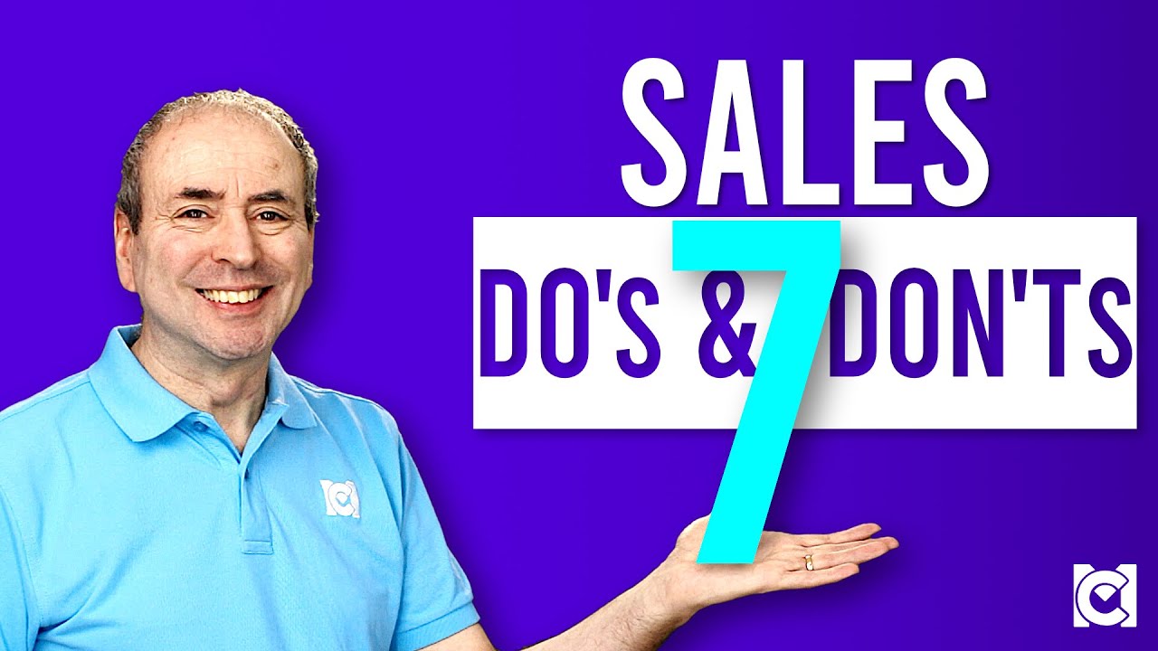 Sales Success Tips: Sales Do's & Don'ts - mgmtcourses.com